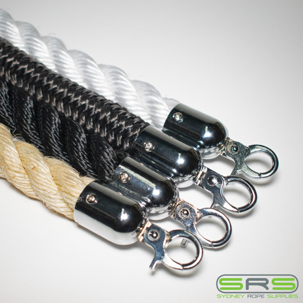 2m Crowd Control Rope Barrier – Sydney Rope Supplies